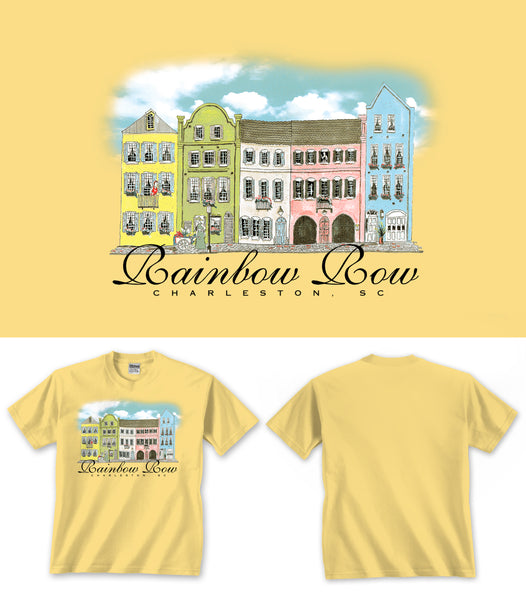 Rainbow Row T-shirt – Palmettoville